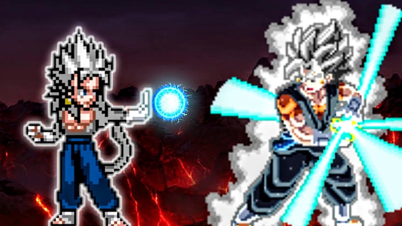 Vegetto SSJ5 V2 (New) VS Vegito V2 (all form) in Jump Force Mugen - YouTube