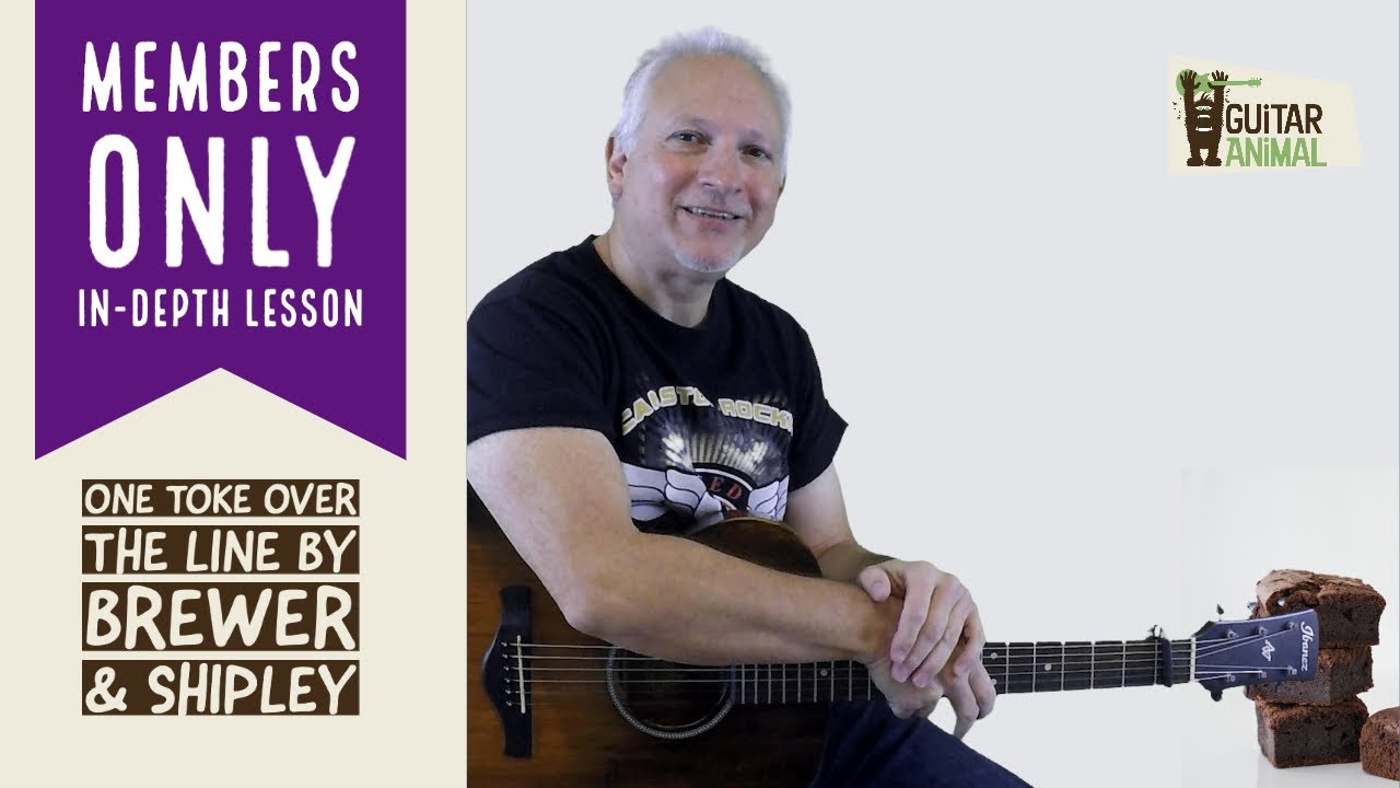 How to play One Toke Over The Line - Detailed Lesson - YouTube