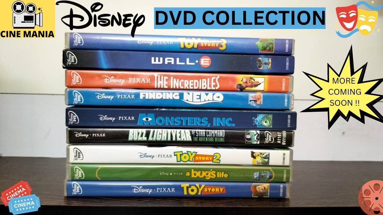 My Disney DVD Collection by @CineMania24x7 - YouTube