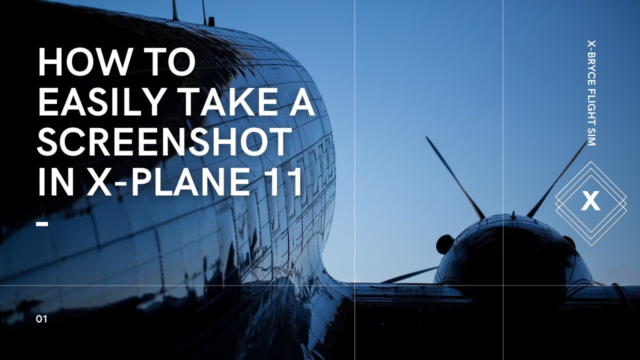 How to easily take screenshots in X Plane 11 - YouTube
