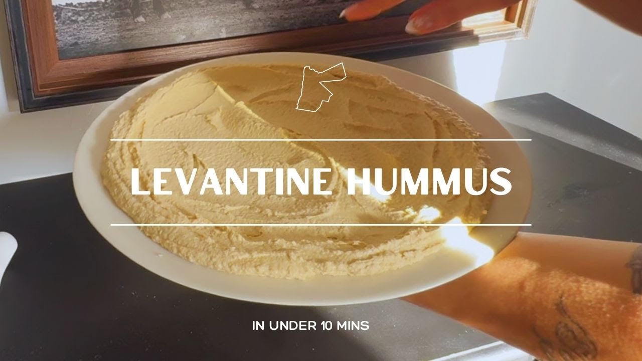 LEVANTINE HUMMUS | in under 10 minutes - YouTube