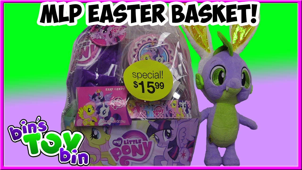 My Little Pony Easter Basket 2016 Unboxing! What's Inside? | Bin's Toy ...