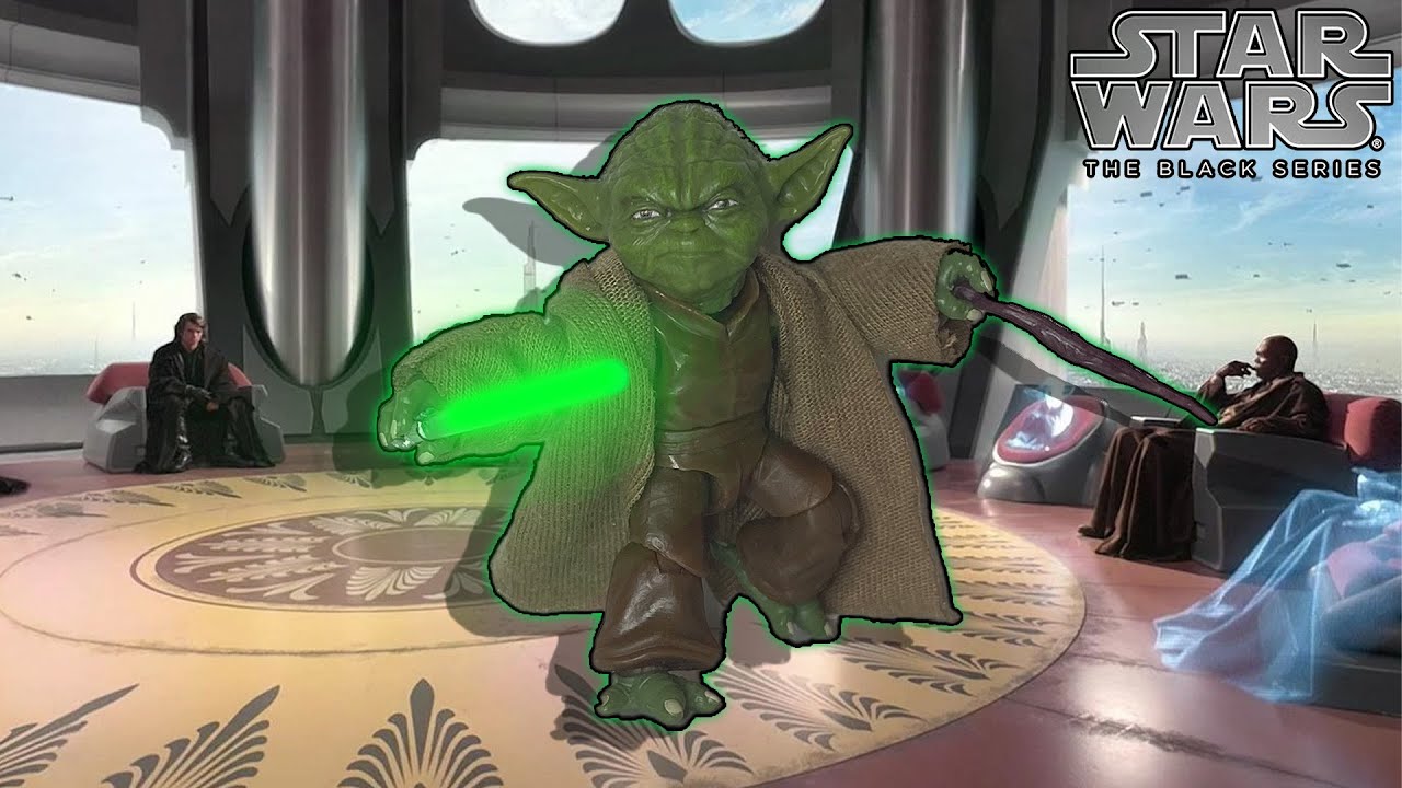 This is HANDS DOWN the BEST Yoda Figure out there || Black Series Yoda ...