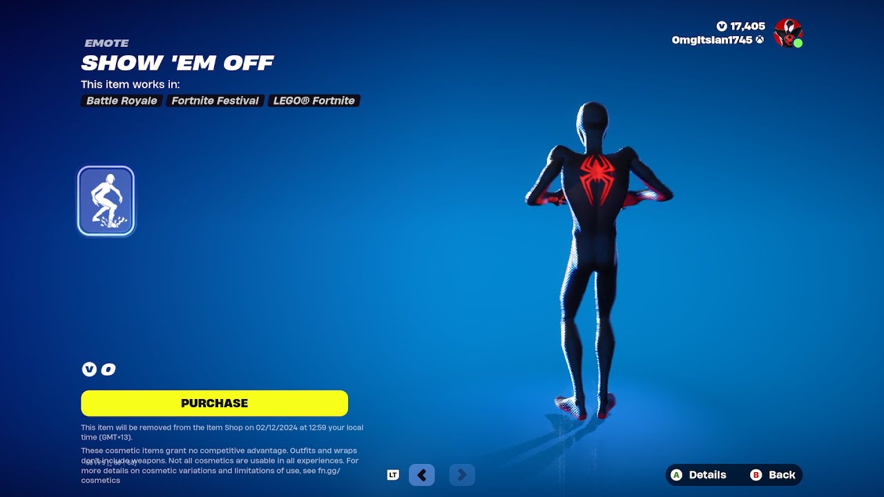 100% FREE EMOTE IN THE FORTNITE ITEMSHOP!! [Show 'Em Off Emtoe] - YouTube