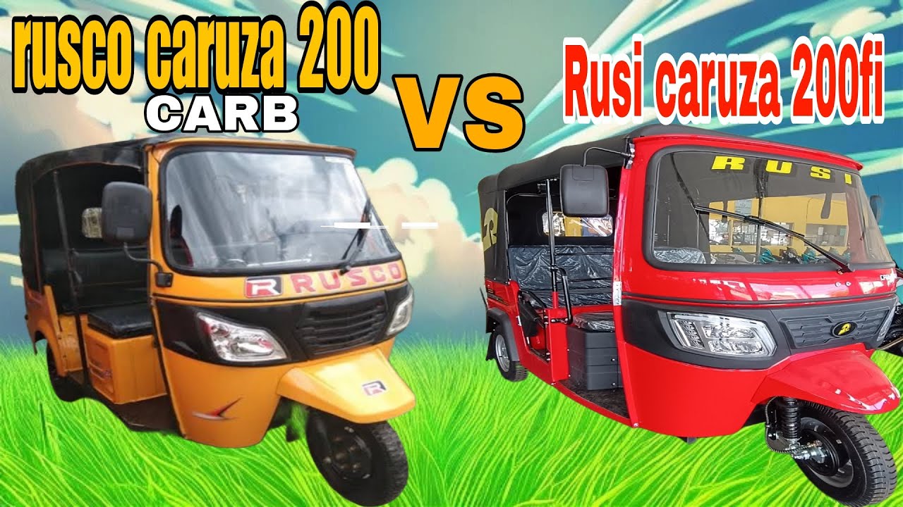 Rusi Caruza 200FI VS Rusco Caruza 200 | Available napo sa mga branch ng ...