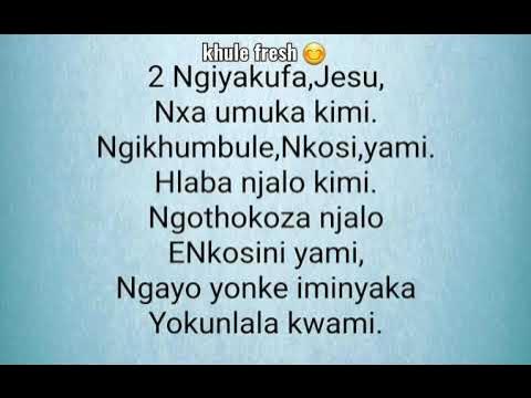 NGIYAKUFA JESU - AMASOSHA @khulefresh1512 - YouTube