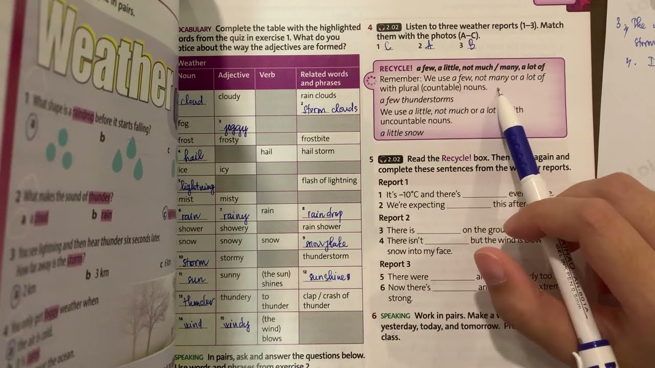 4A. Vocabulary - Unit 4. Our Planet - Tiếng Anh 10 Friends Global - YouTube