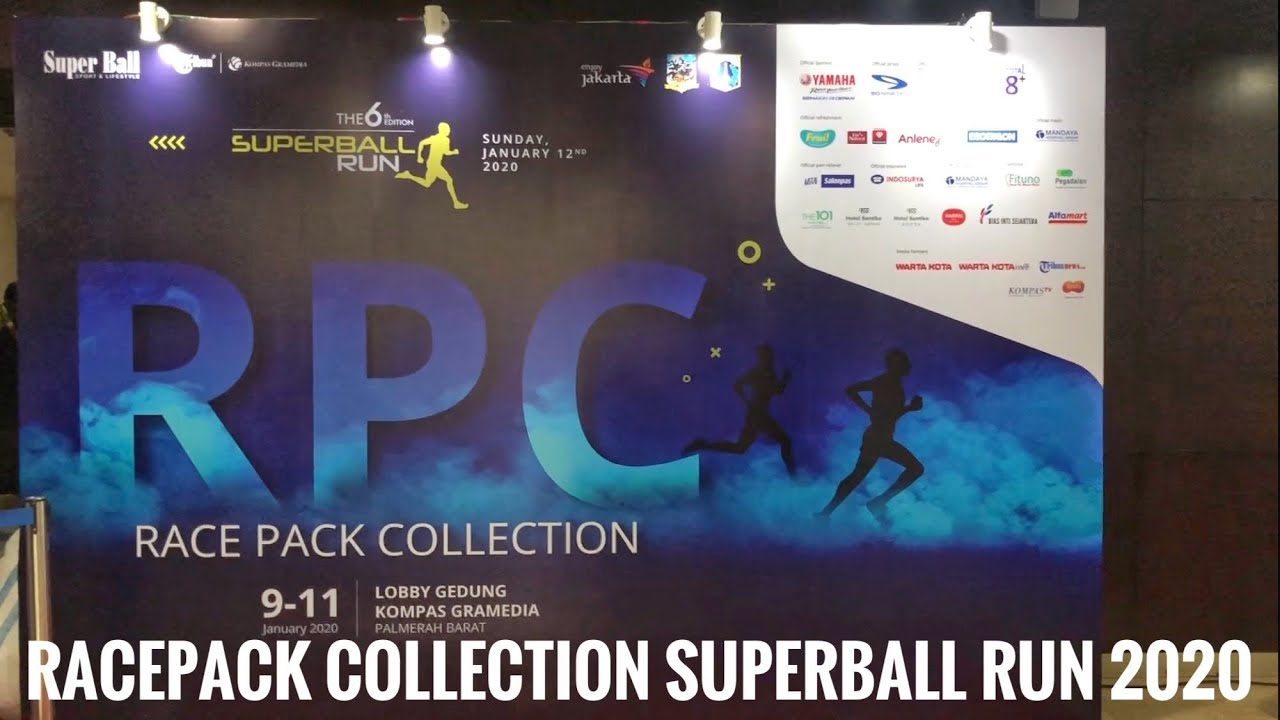 Racepack Collection Superball Run 2020 !! - YouTube