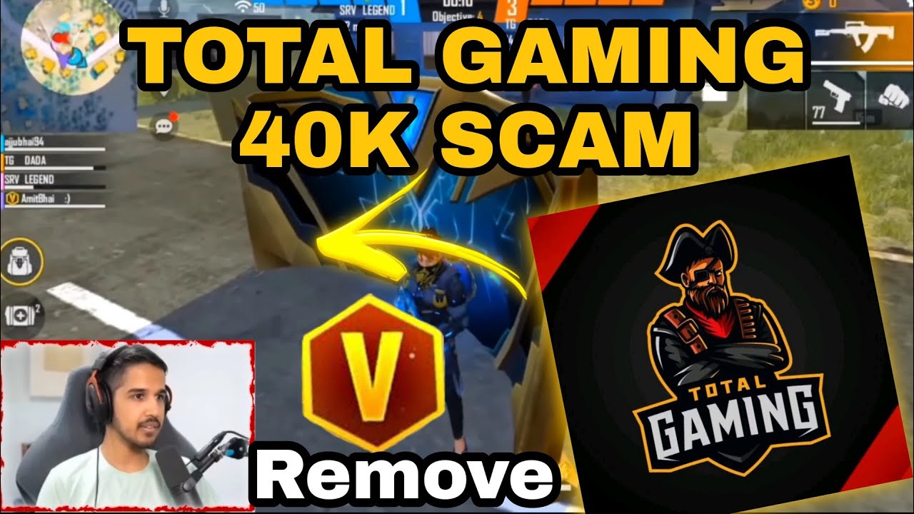 Total Gaming Id Scam Story , Gaming Aura V Badge Removed , # kalki ...