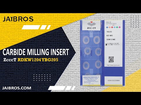 ZCCCT R6 Carbide Insert RDKW1204 ybg202/205 - Jaibros(CNC Machine Tools)