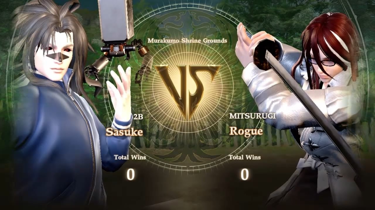 (Costume Swap) Sasuke vs Rogue (Soulcalibur VI Custom Character Battle ...