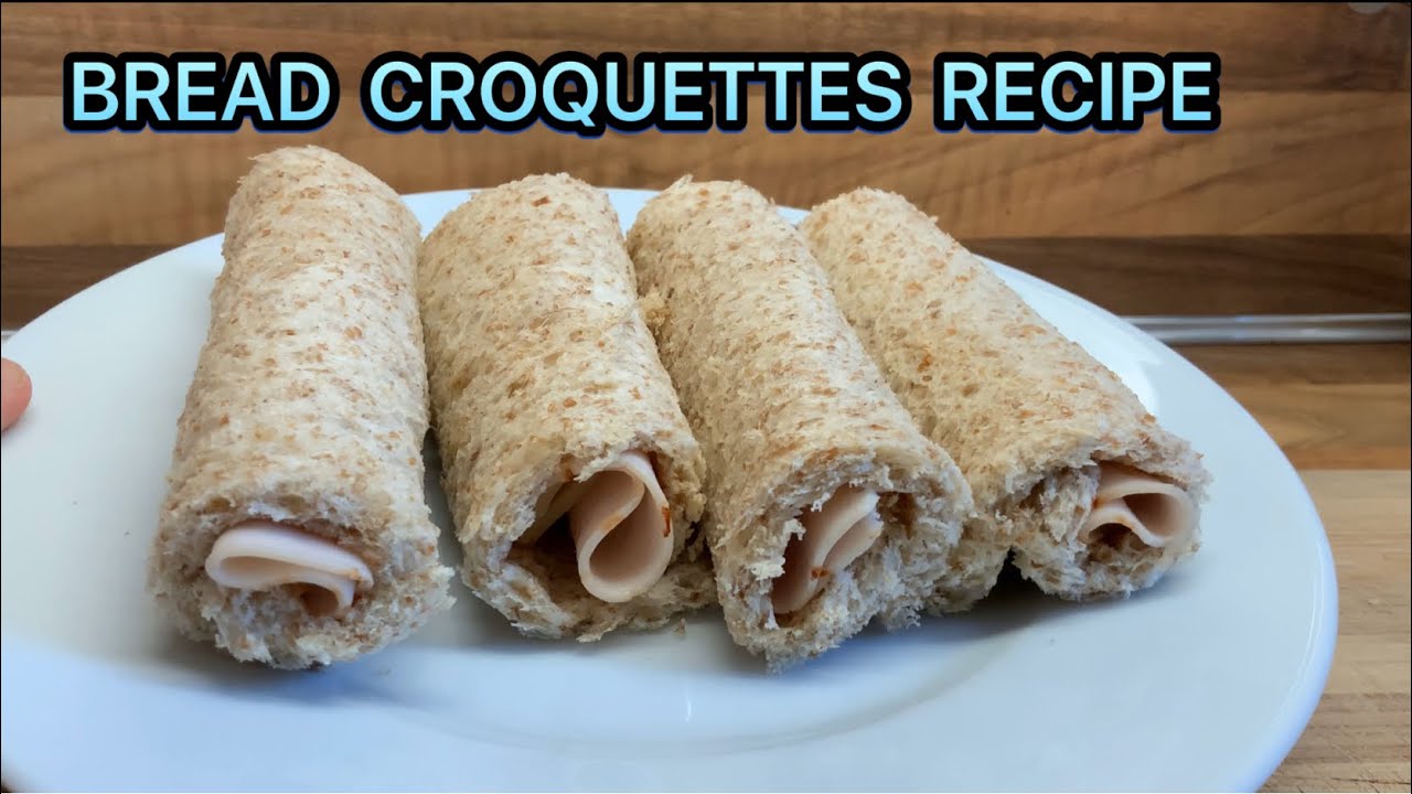 HOW TO MAKE BREAD CROQUETTES RECIPE/FILIPINA BISAYA NETHERLAND - YouTube