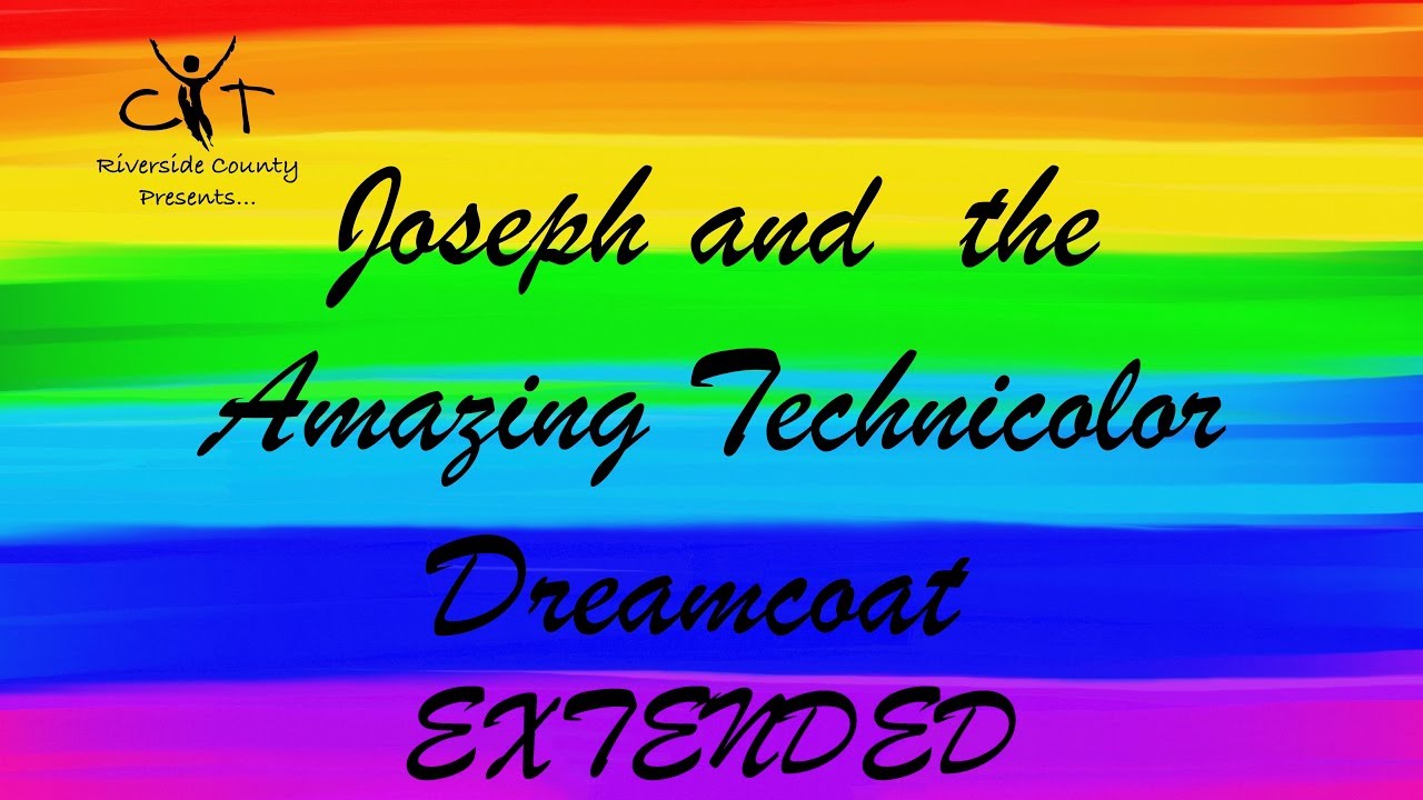 CYT Riverside 2017 Joseph EXTENDED Rehearsal Videos - YouTube