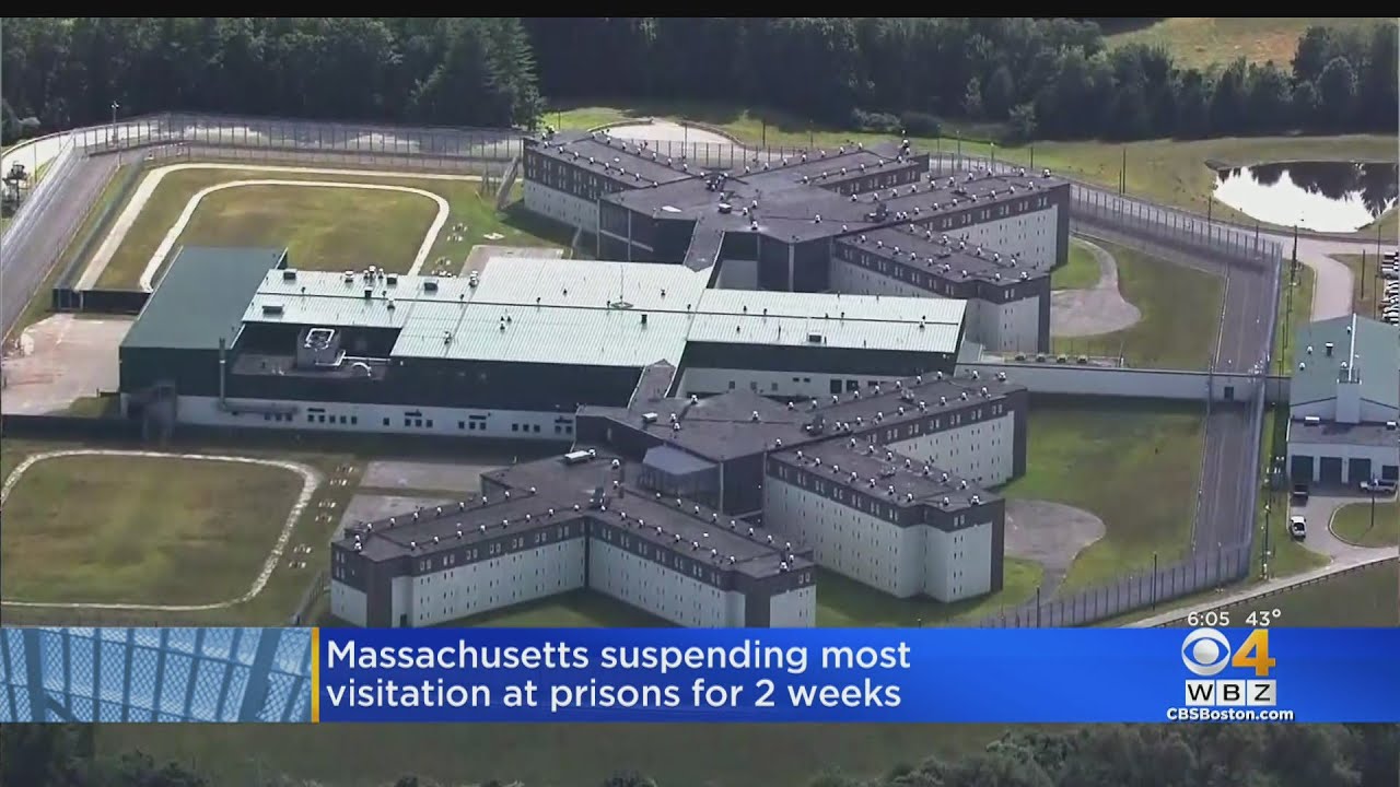 Visitation Suspended At Massachusetts Prisons For Two Weeks Due To ...