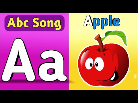 A for apple B for ball, abcd, ABCD alphabet song, phonics Letter Sound, #kidssong #learnalphabets