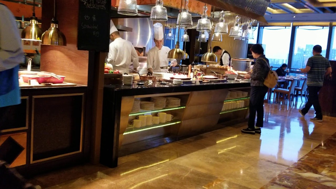 Ritz Carlton Chengdu Breakfast Buffet - YouTube