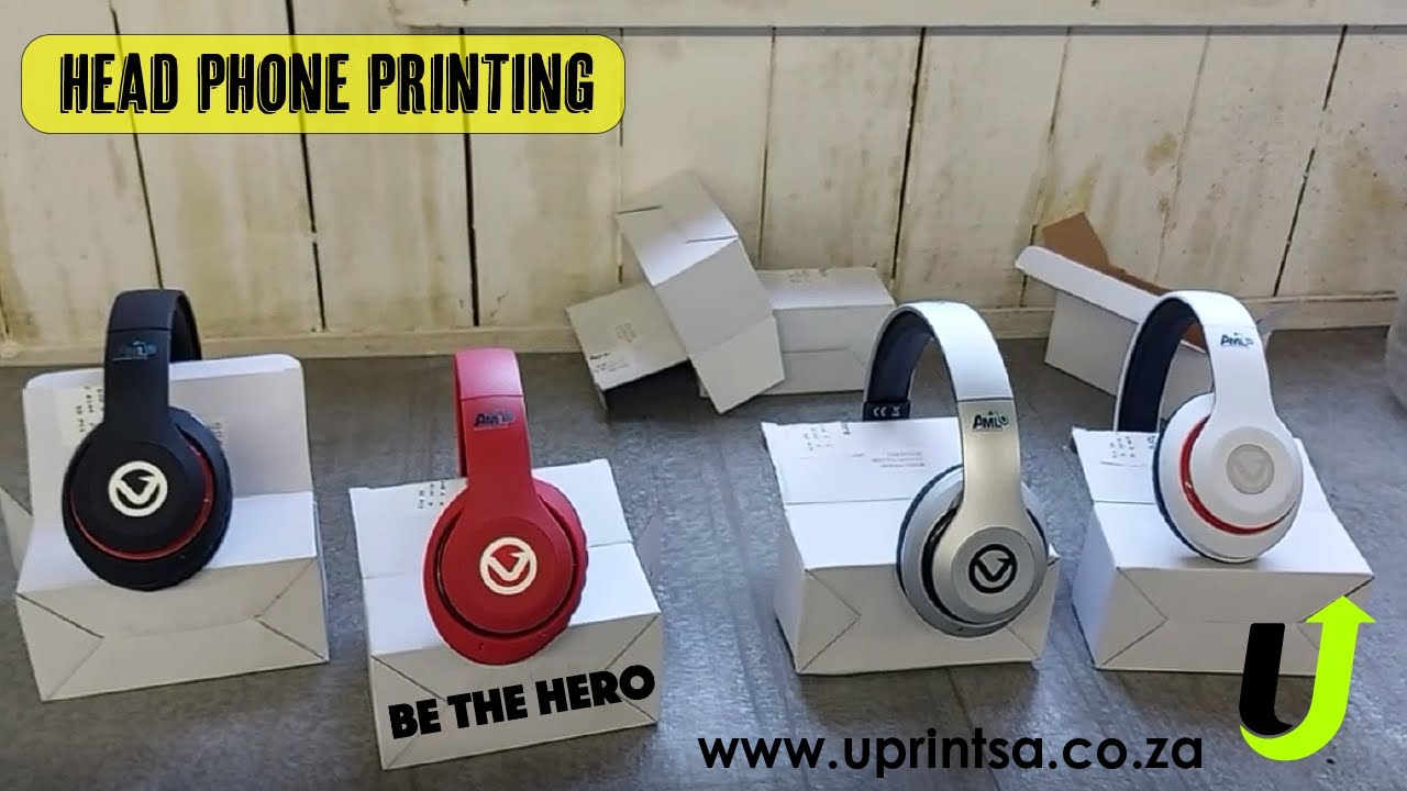 DIY Headphone Printing - YouTube
