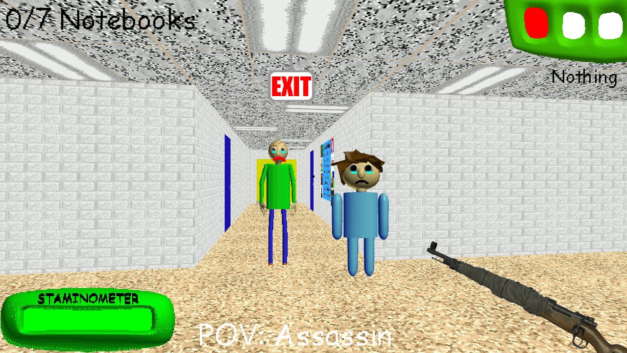 I Killed Baldi! - Baldi Was Assassinated - YouTube