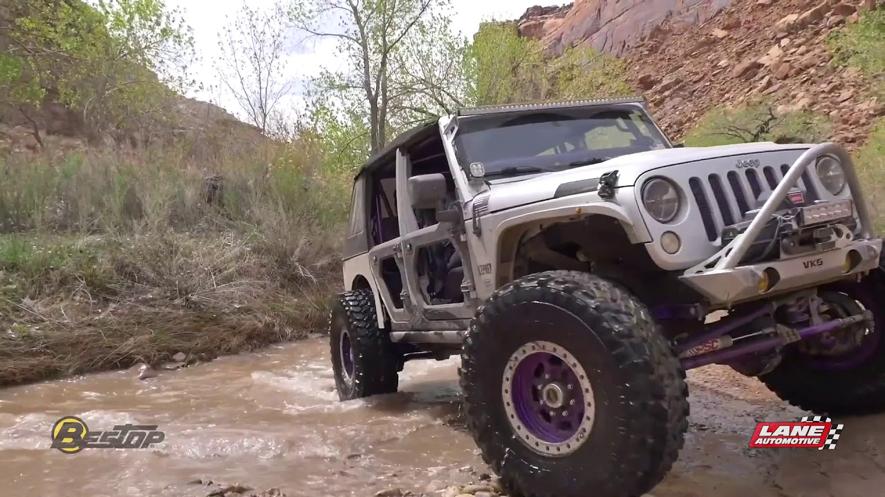 Bestop Jeep Wrangler JK Core Doors - YouTube