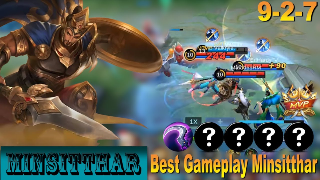 Minsitthar 1VS3 | Best Minsitthar Gameplay | ~Mobile Legends - YouTube