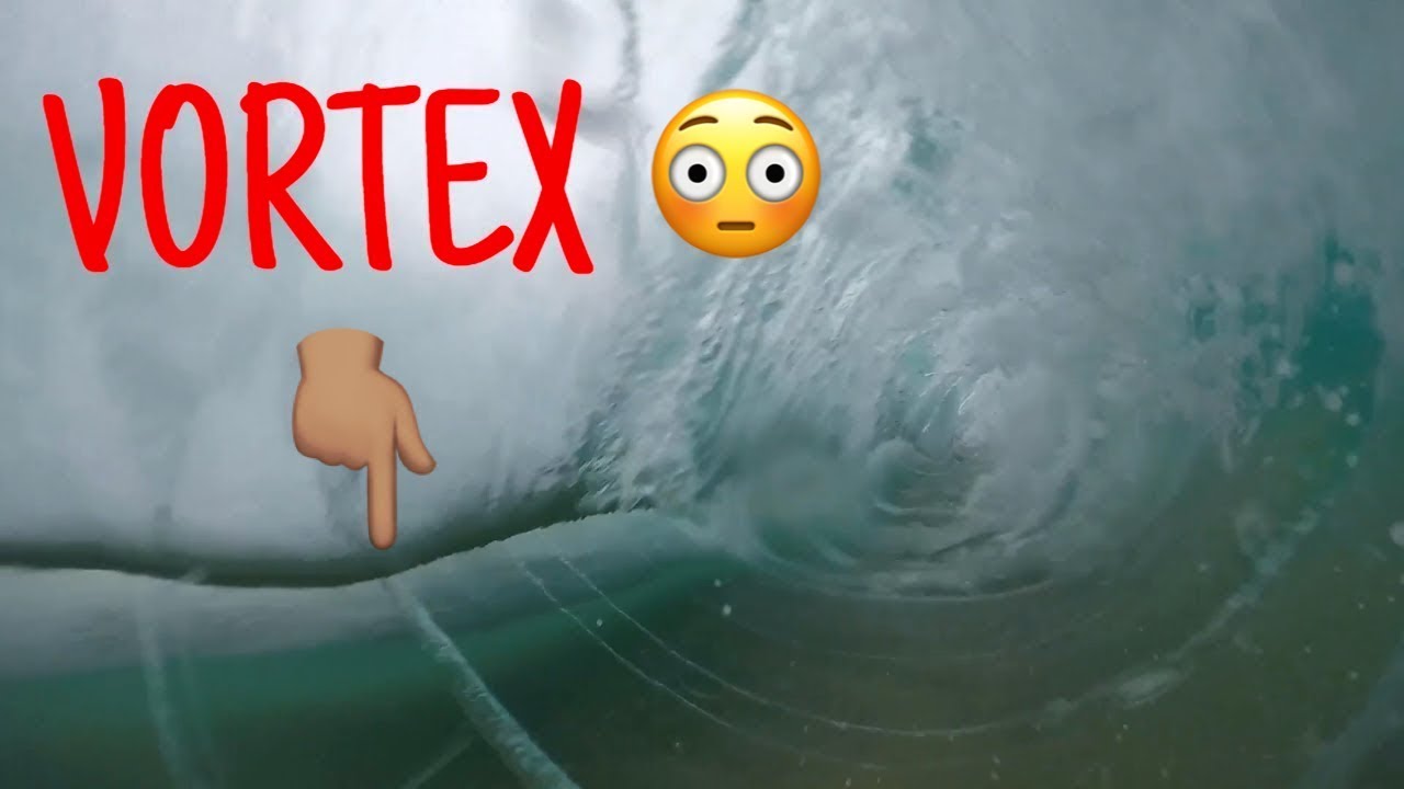 INSANE VORTEX IN BARREL?!?!? Big Beach Action Shorebreak | 1st Time ...