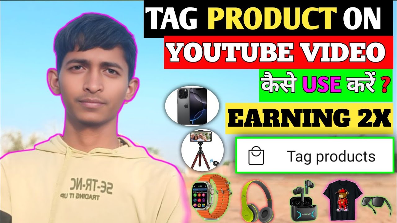 How To Tag Products On Youtube Video | Shopping Enable Kaise Kare 🤑 2025 | YouTube Shopping ...