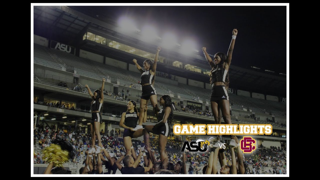 Alabama State University Cheerleaders - YouTube