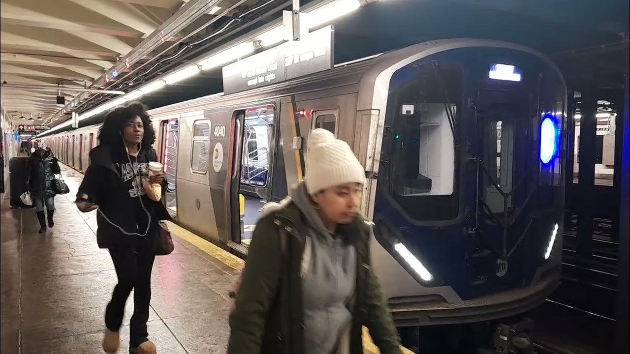 MTA New York City Subway: IND Fulton St Line: 168 St Bound Kawasaki R211T (C) Train @ Rockaway ...