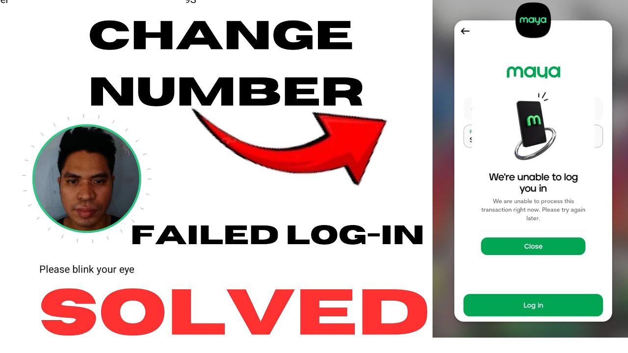 Failed log in? Paano mag log in sa Maya or PayMaya Easy tutorial - YouTube