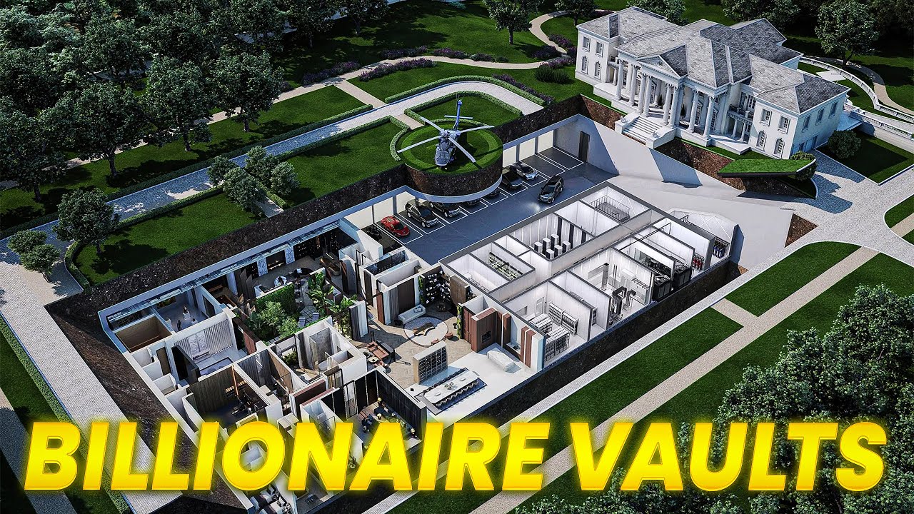 Inside the Underground World of Billionaire Storage Vaults - YouTube