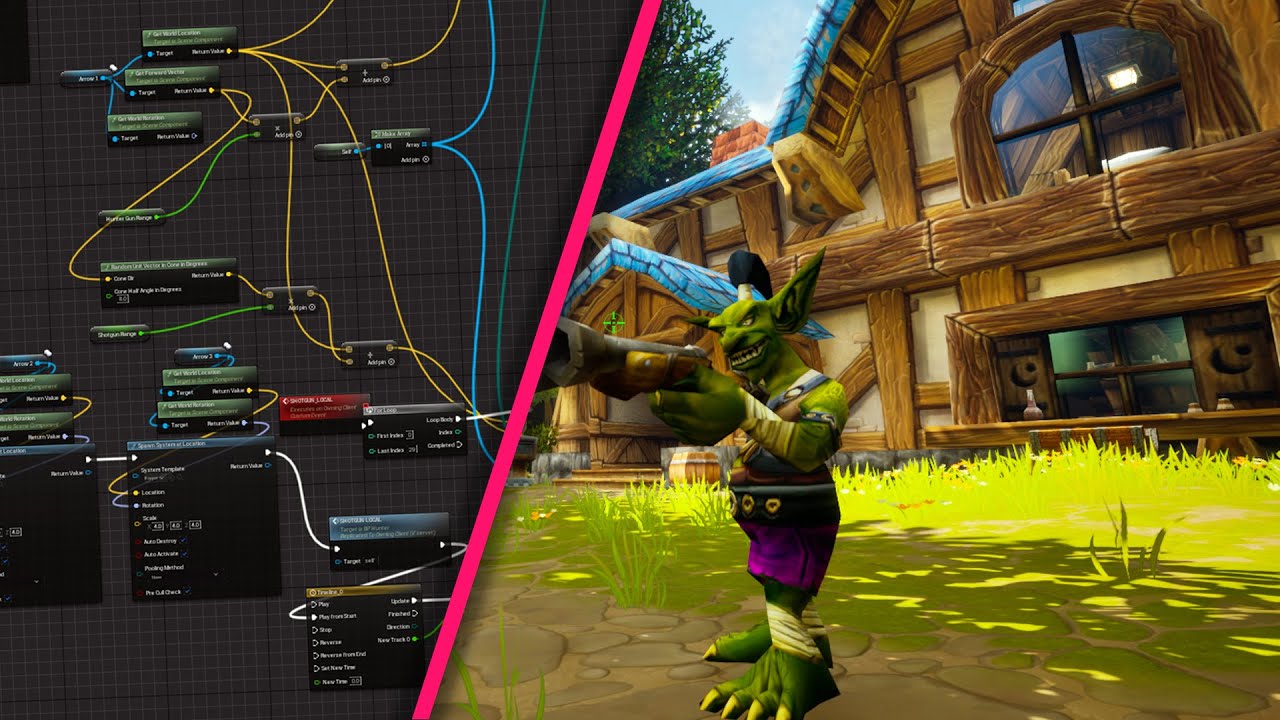 Making of WoW Prop Hunt in Unreal Engine 5.1 - YouTube