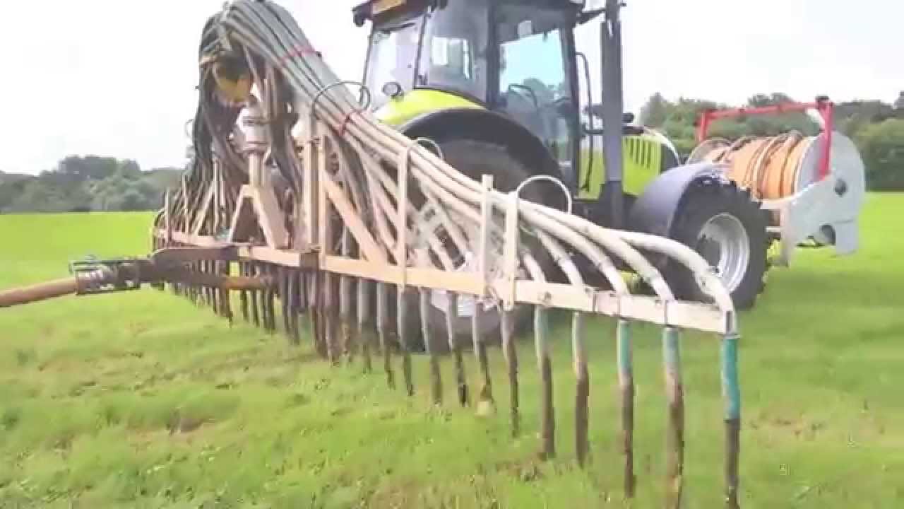 Spreading Slurry the Umbilical Way! - YouTube