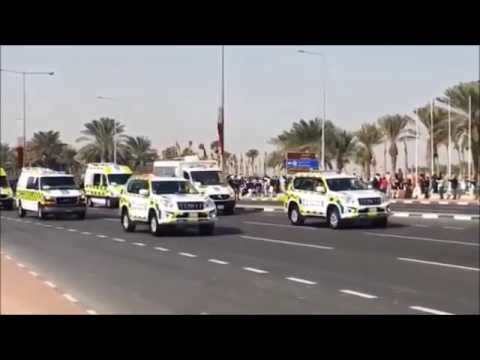 HMC Ambulance Service Qatar National Day 2013 - YouTube