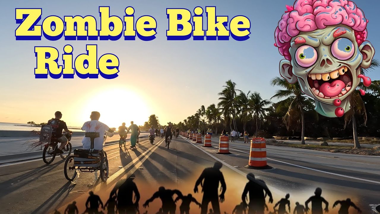 Zombie Bike Ride - YouTube