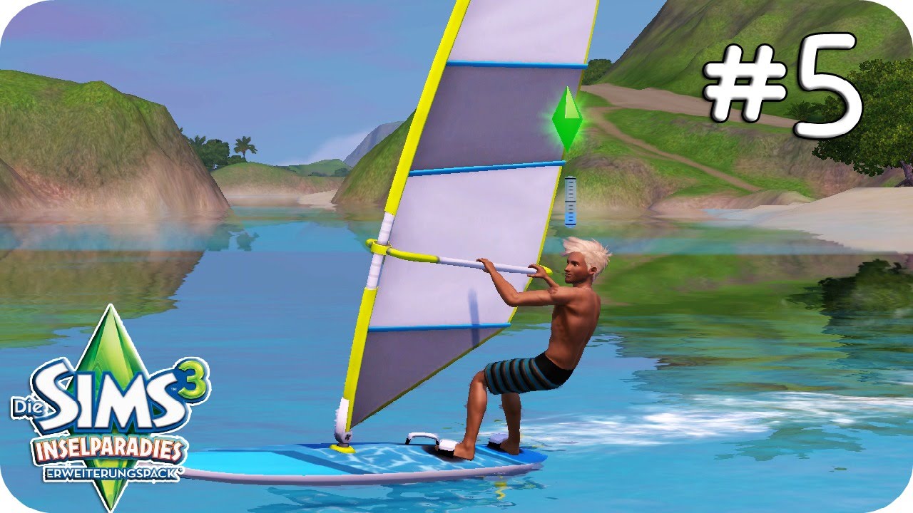 Surfen und Tauchen! - Let's Play Die Sims 3 Inselparadies Part 5 - YouTube