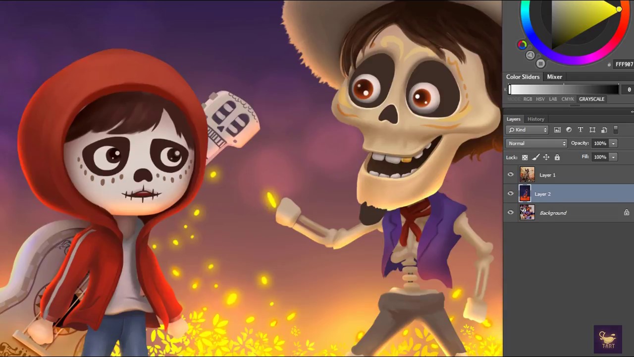 COCO fan art - YouTube