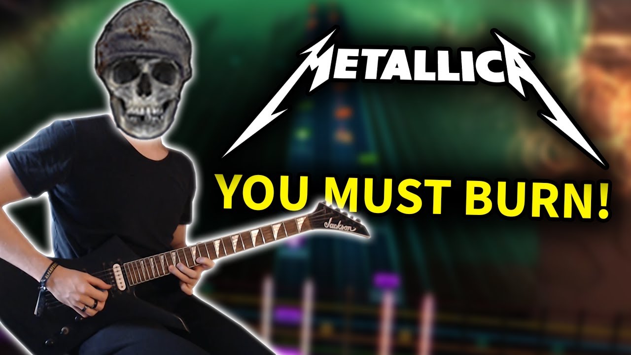 Metallica - "You Must Burn!" Guitar Cover (Rocksmith CDLC) - YouTube