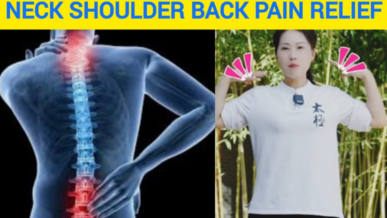 Tai Chi Exercises For Neck, Shoulder and Back Pain Relief|Stretching ...