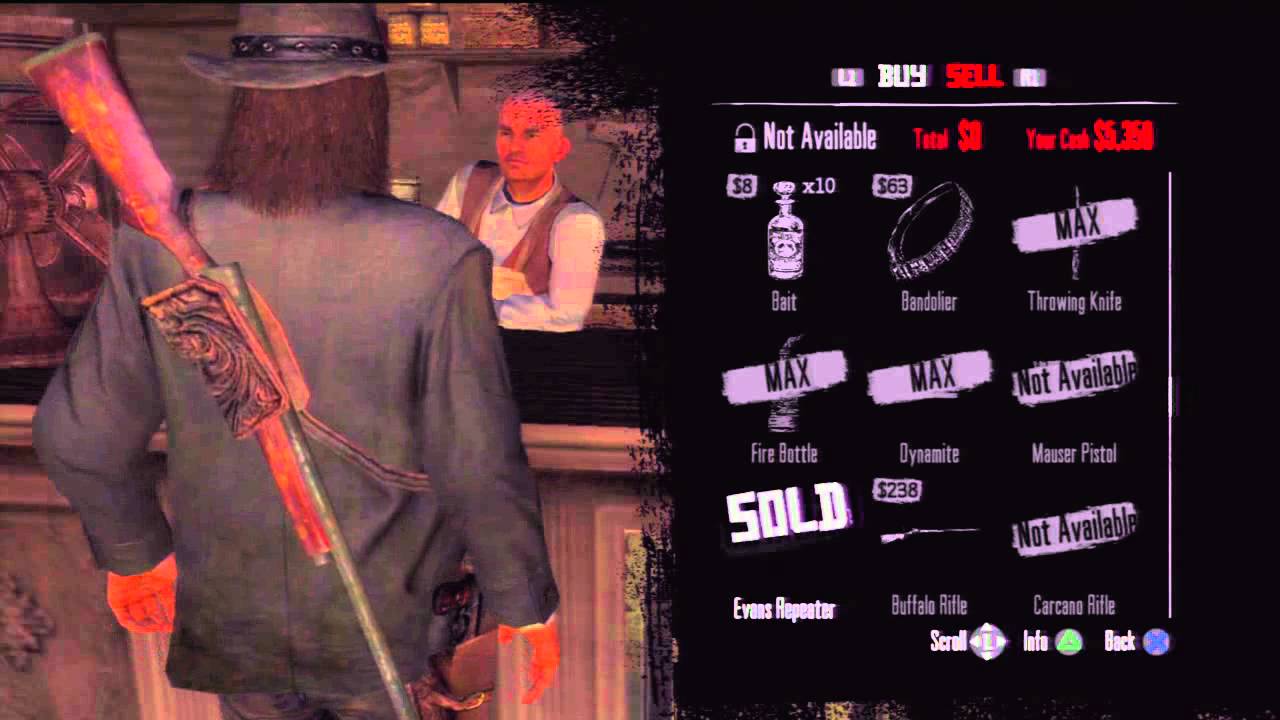 Red Dead Redemption Evans Repeater Unlock Guide - YouTube