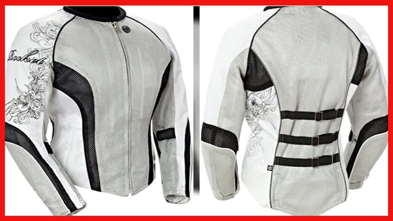 Bon produit - Joe Rocket Cleo 2.2 Veste de moto en maille pour femme ...