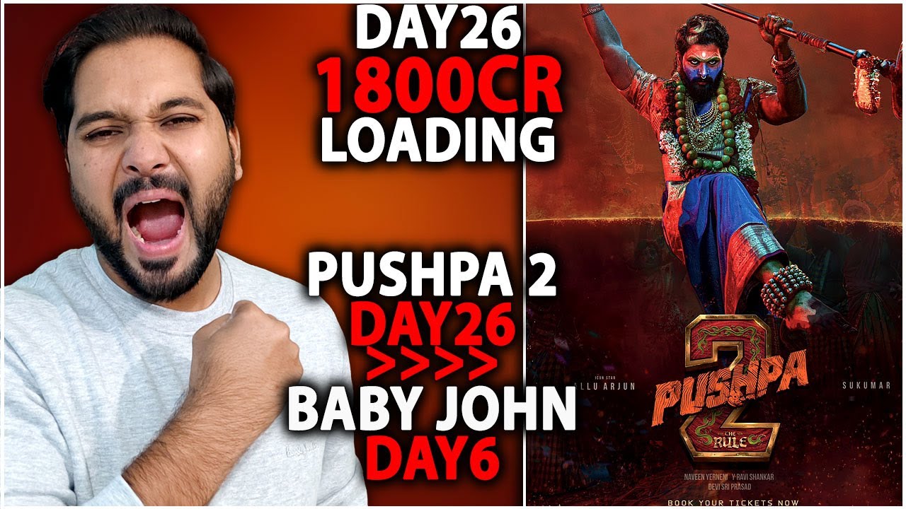 Pushpa 2 Day 26 Box Office Collection | Pushpa 2 The Rule Box Office ...