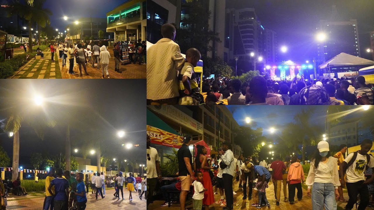 Kigali Nightlife Comes Alive: Imbuga City Walk's European Street Fair ...