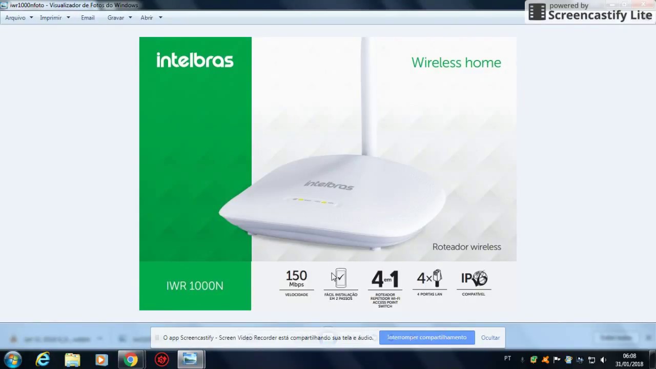 COMO CONFIGURAR UM ROTEADOR DA INTELBRAS DO MODELO IWR 1000N - YouTube
