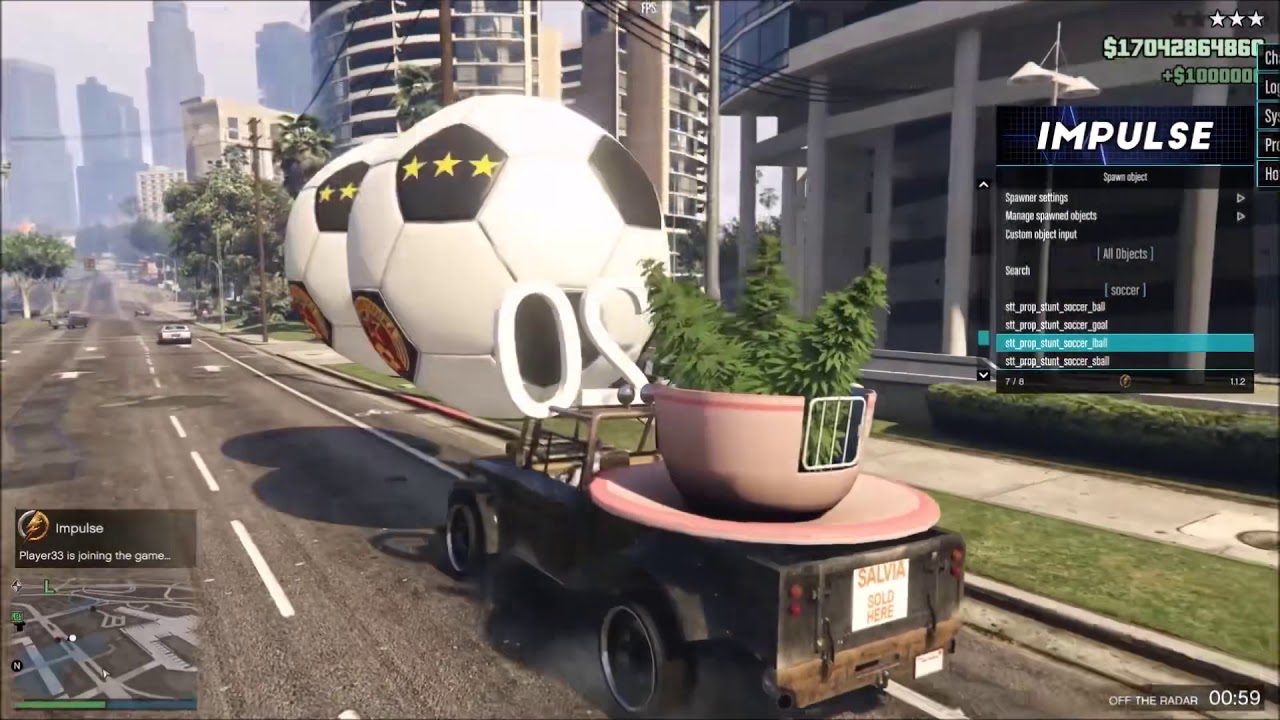 GTA5 ONLINE [IMPULSE MOD MENU] - YouTube