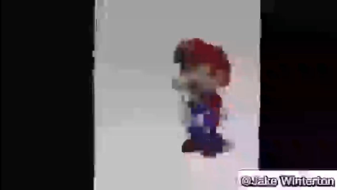 EXTREMLY Bad Quality Video of Mario Dancing - YouTube