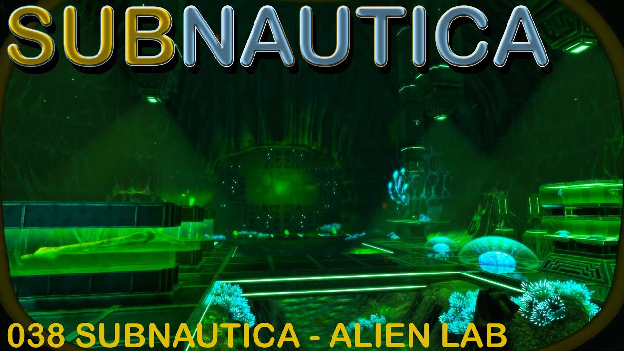 038 Subnautica - Alien Lab - YouTube