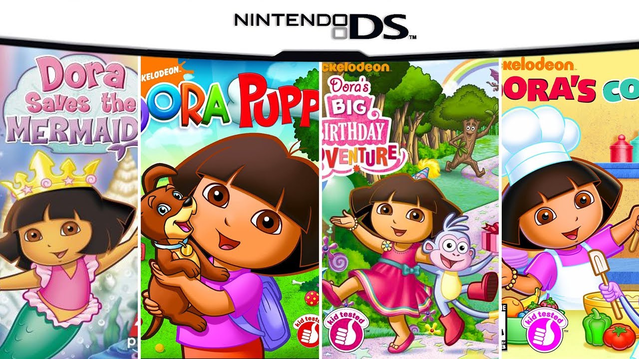 Dora The Explorer Games for DS - YouTube