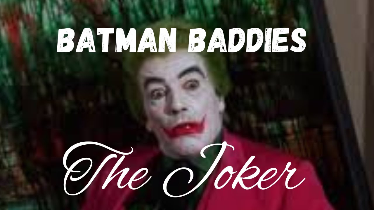 BATMAN BADDIES...The Joker(60's). - YouTube