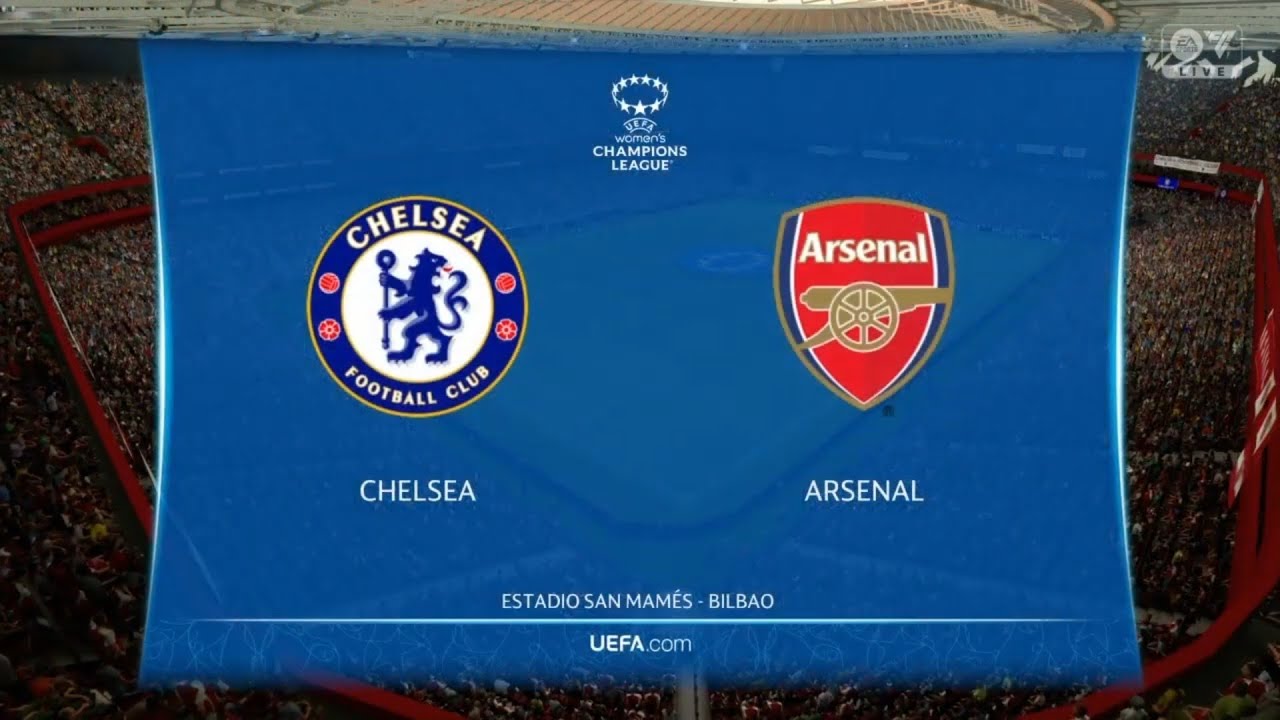 EAFC 24 | Chelsea vs Arsenal - Final UEFA Women's Champions League ...