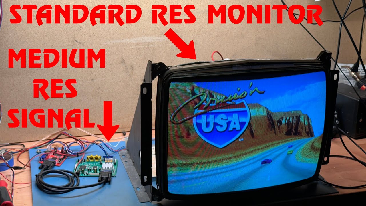 Arcade Monitor 101 - How To Use A Standard Res Monitor For A Medium Res ...